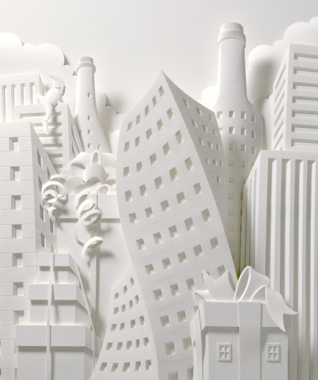 Animated and alive paper sculptures by Jeff Nishinaka - Ego - AlterEgo
