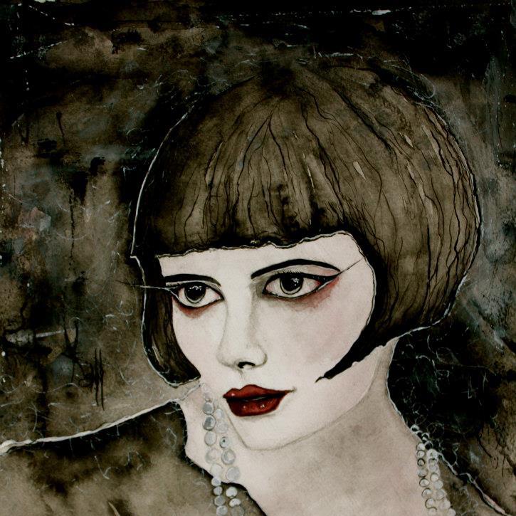 Paintings by Stephanie Noblet aka mademoiselle Zazie - Ego - AlterEgo