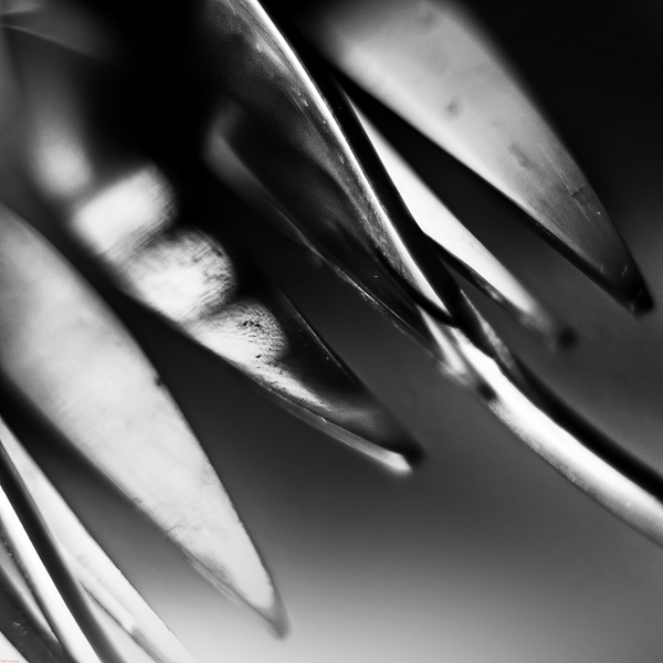 Fork – visual studies – object composition by Attila Kozó - Ego - AlterEgo