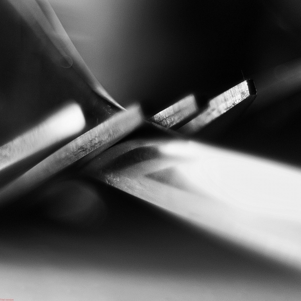 Fork - visual studies - object composition by Attila Kozó - Ego - AlterEgo