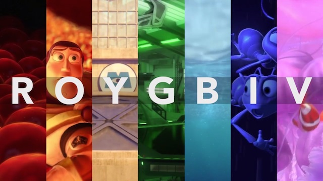 The use of color by Pixar - Ego - AlterEgo