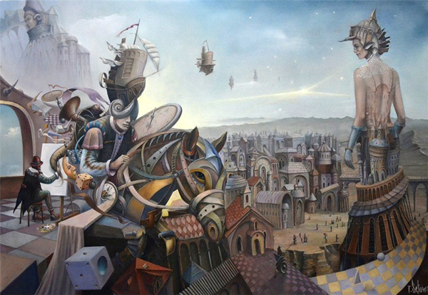 Tomasz Sętowski, paintings - Ego - AlterEgo