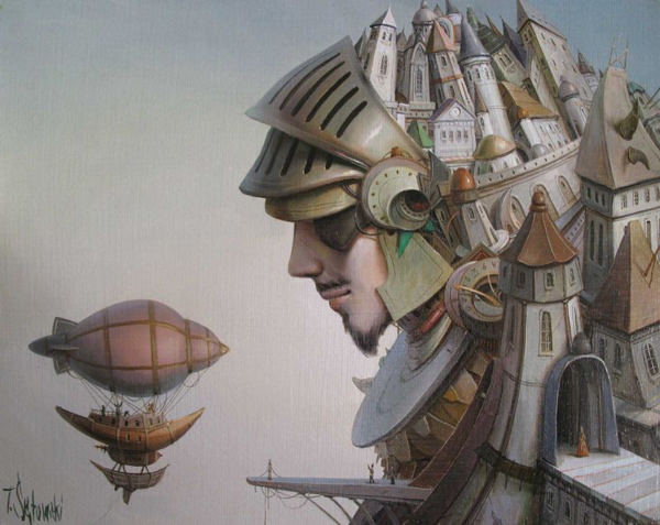 Tomasz Sętowski, paintings - Ego - AlterEgo