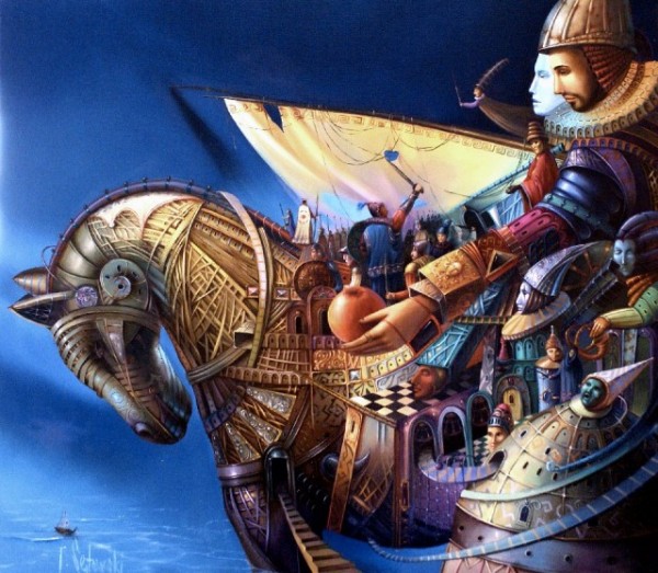 Tomasz Sętowski, paintings - Ego - AlterEgo