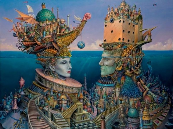 Tomasz Sętowski, paintings - Ego - AlterEgo
