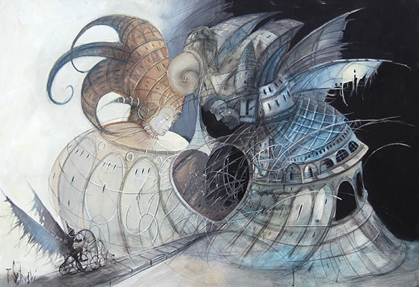 Tomasz Sętowski, paintings - Ego - AlterEgo