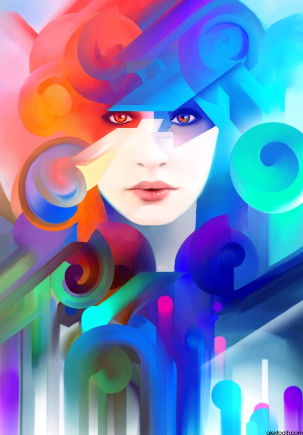 Digital art by Alex Tooth - Ego - AlterEgo