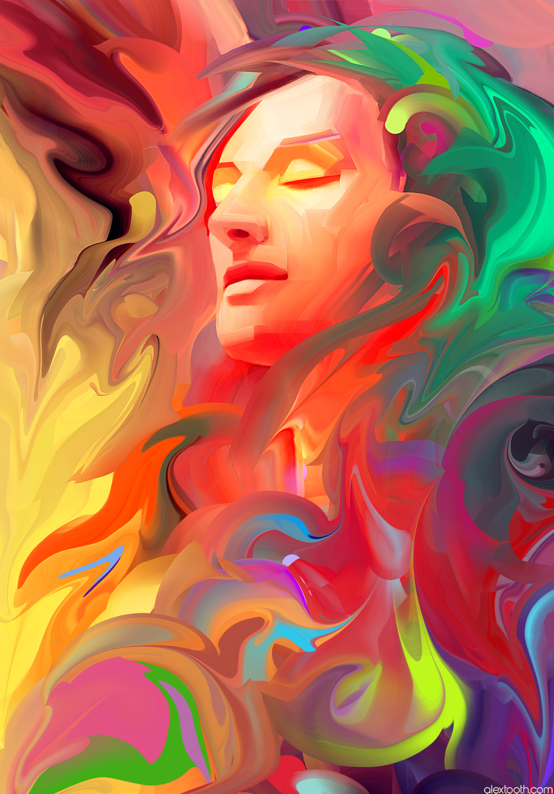 Digital art by Alex Tooth - Ego - AlterEgo