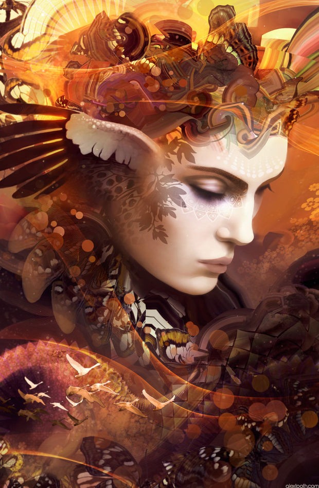 Digital art by Alex Tooth - Ego - AlterEgo