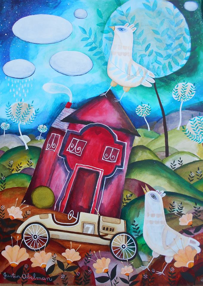 Justin Abelman, paintings - Ego - AlterEgo