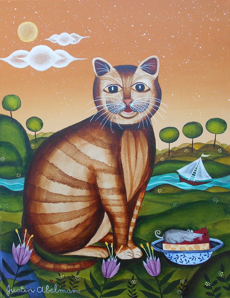 Justin Abelman, paintings - Ego - AlterEgo