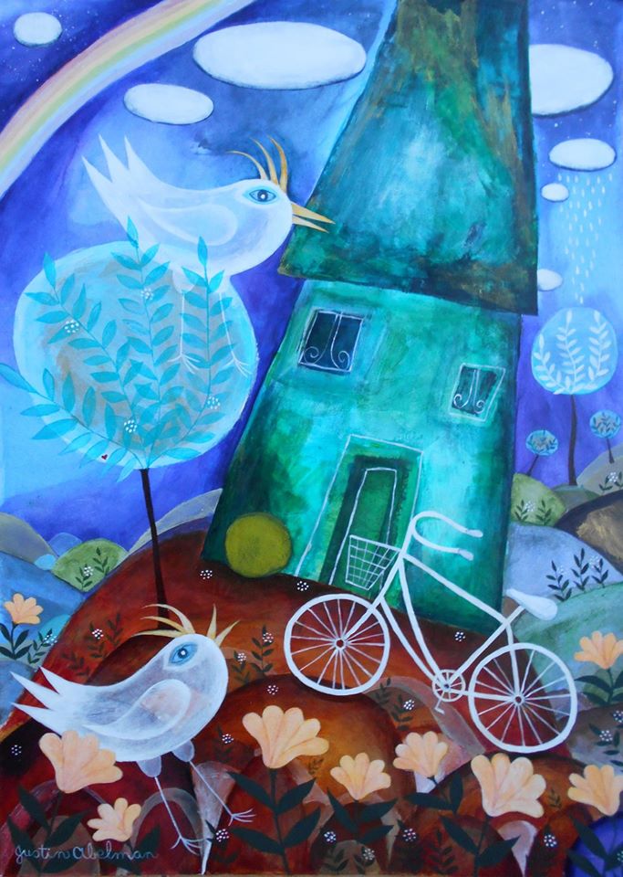 Justin Abelman, paintings - Ego - AlterEgo