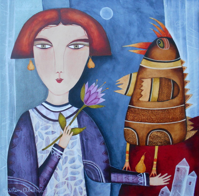 Justin Abelman, paintings - Ego - AlterEgo