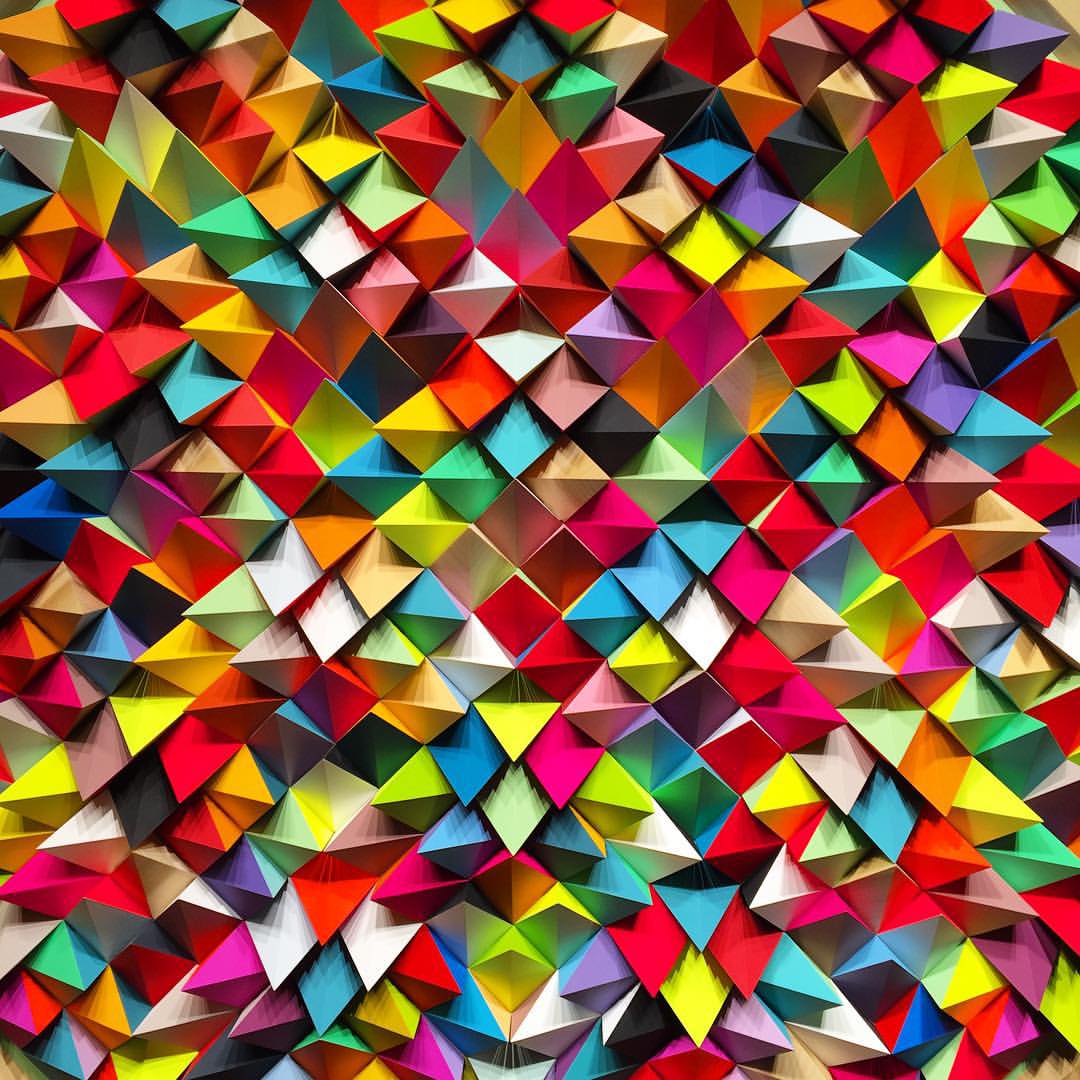 Mesmerizing display of geometric design, sculptures by Sean Newport ...