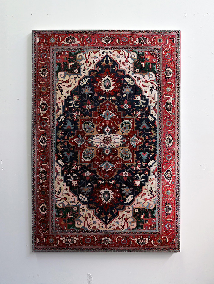 Stunning hand-painted persian carpets by Jason Seife - Ego - AlterEgo