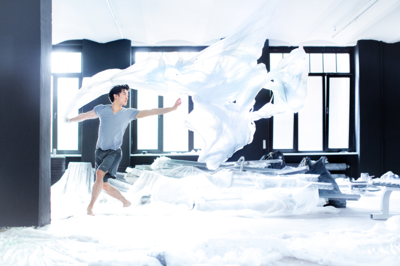 Fascinating ballet self-portraits by Mickael Jou - Ego - AlterEgo