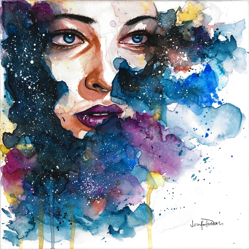 Paintings by Jennifer Sonksen Duran - Ego - AlterEgo