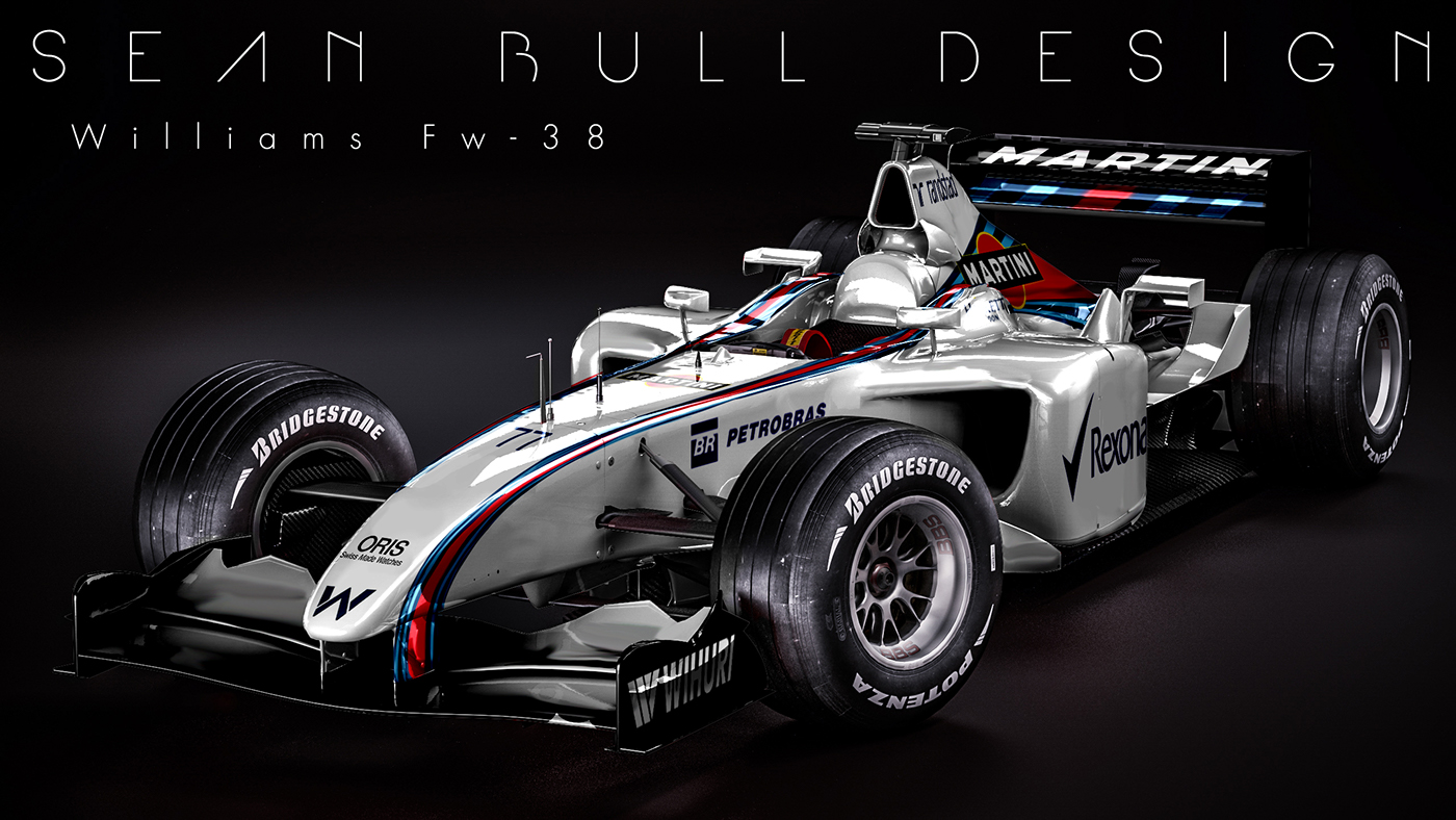 Reverse Retro F1 Liveries, graphic design by Sean Bull - Ego - AlterEgo