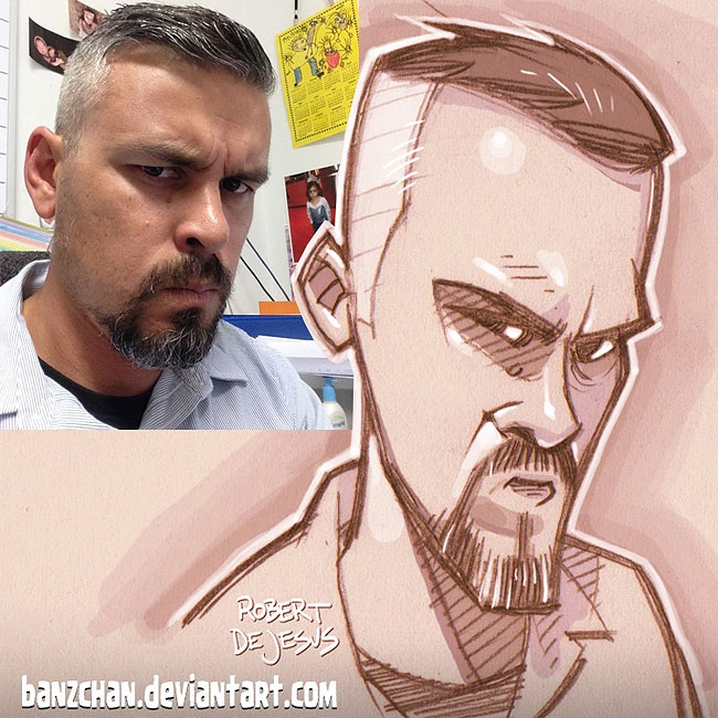 Robert DeJesus turns total strangers into awesome anime characters ...