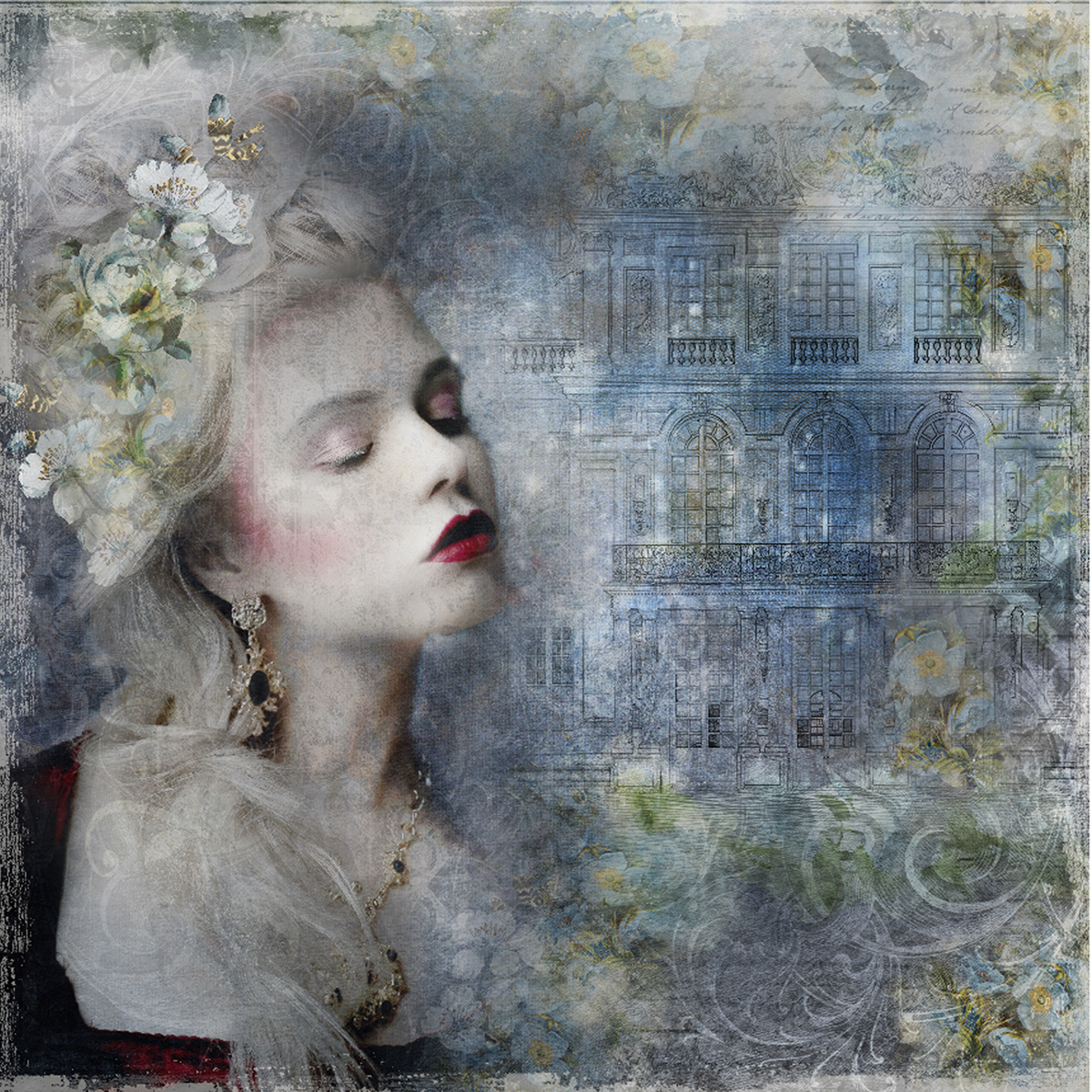 Soft delicate beauty, digital art by Cathrine Blan - Ego - AlterEgo