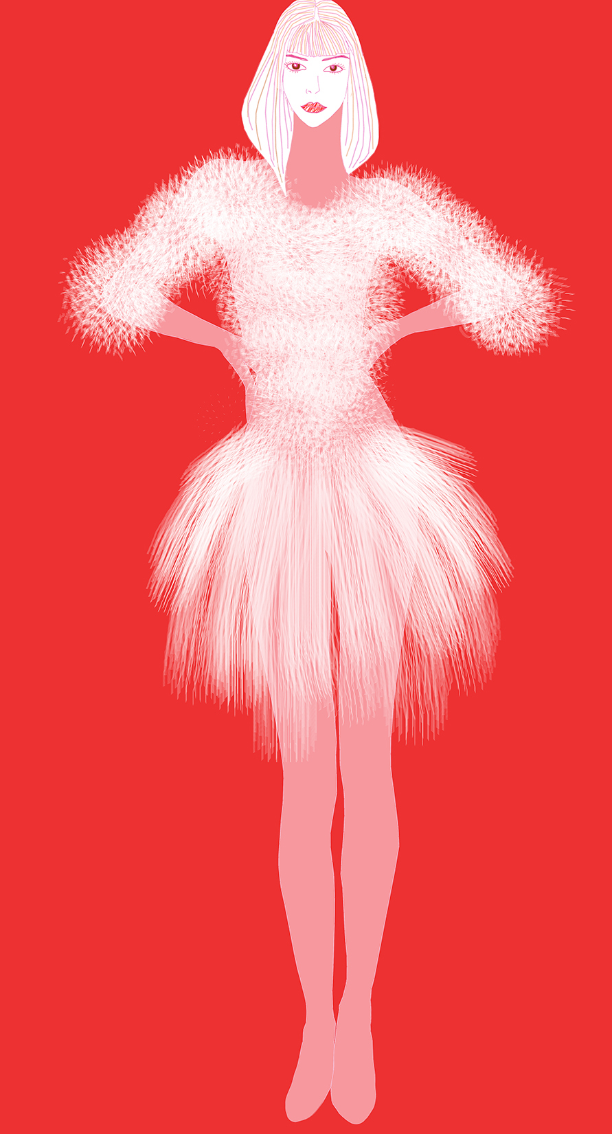 Girls in White Dresses, costume design by Luise Gasparjan - Ego - AlterEgo