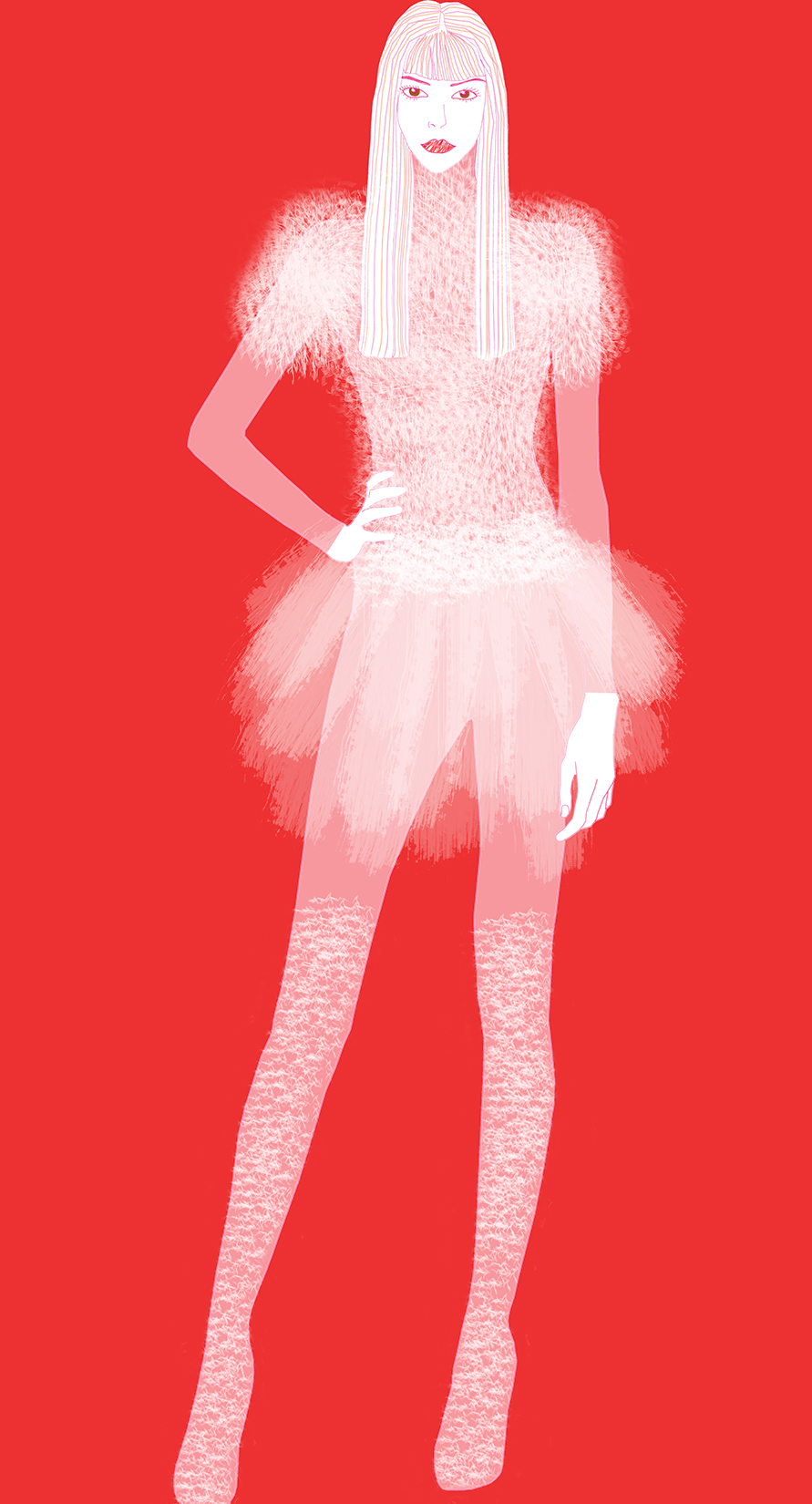 Girls in White Dresses, costume design by Luise Gasparjan - Ego - AlterEgo