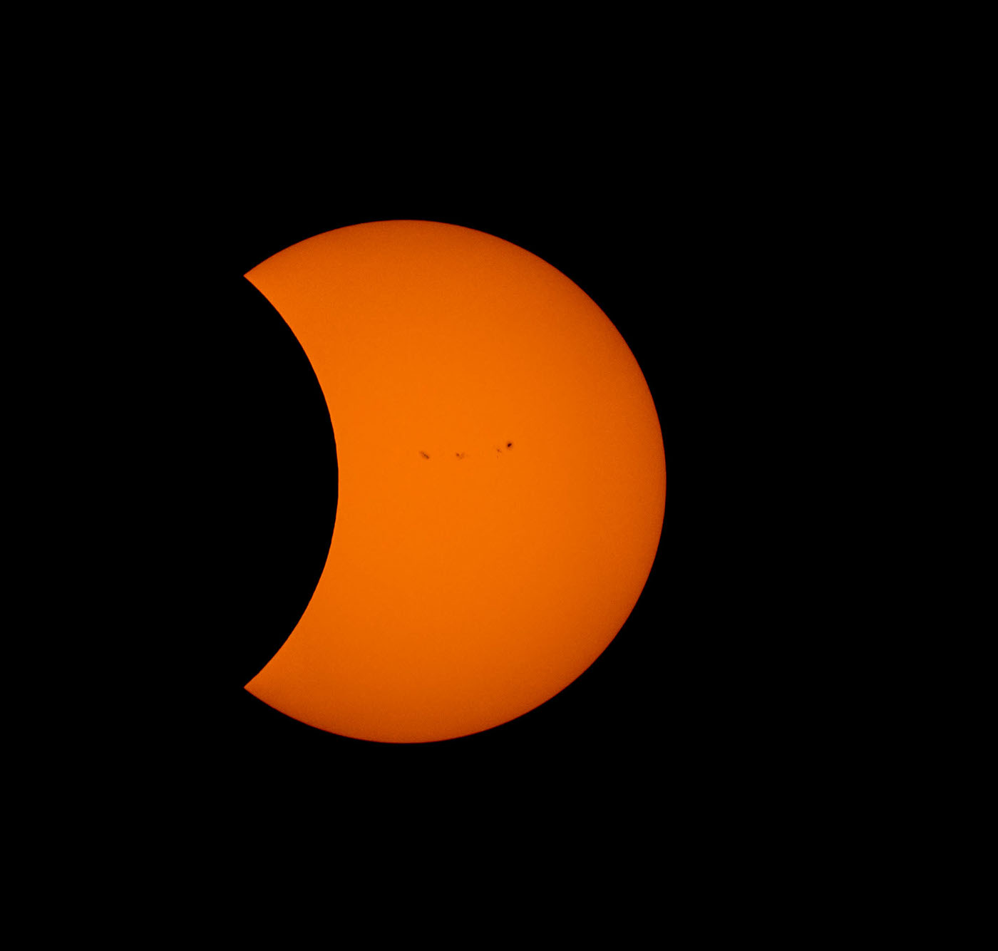 Solar Eclipse from Oklahoma, photography by Rich Chambers - Ego - AlterEgo