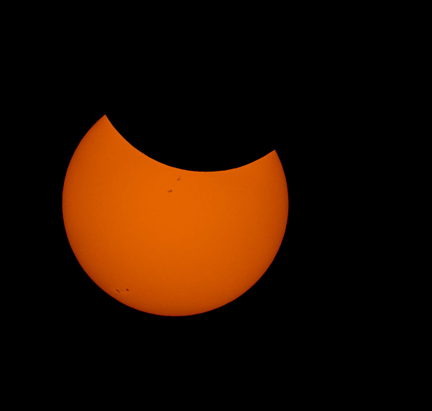 Solar Eclipse from Oklahoma, photography by Rich Chambers - Ego - AlterEgo