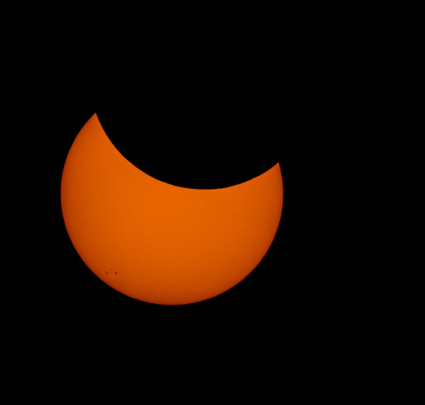 Solar Eclipse from Oklahoma, photography by Rich Chambers - Ego - AlterEgo