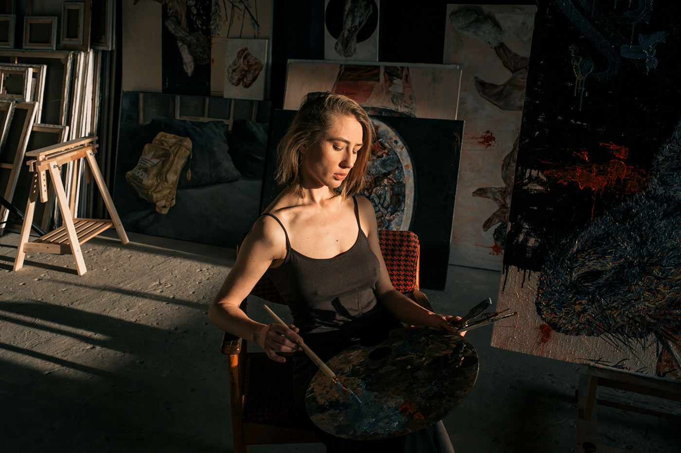 Painter, photography by Marta Sirko - Ego - AlterEgo