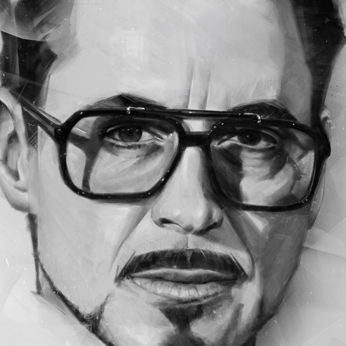 Portraits of actors, digital art by Denis Gonchar - Ego - AlterEgo