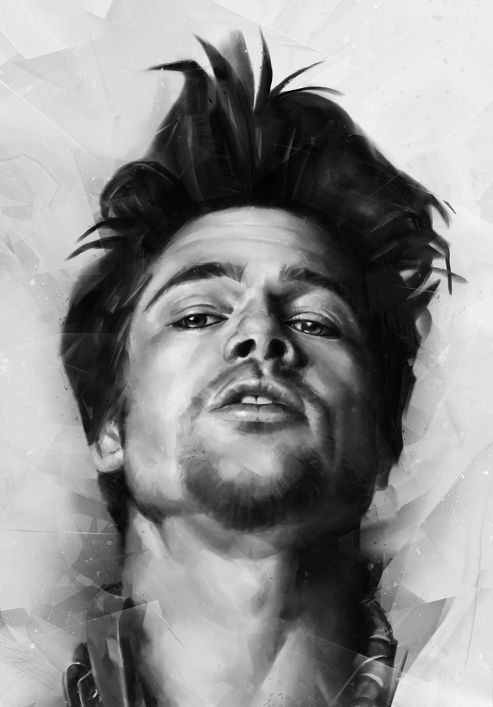 Portraits of actors, digital art by Denis Gonchar - Ego - AlterEgo