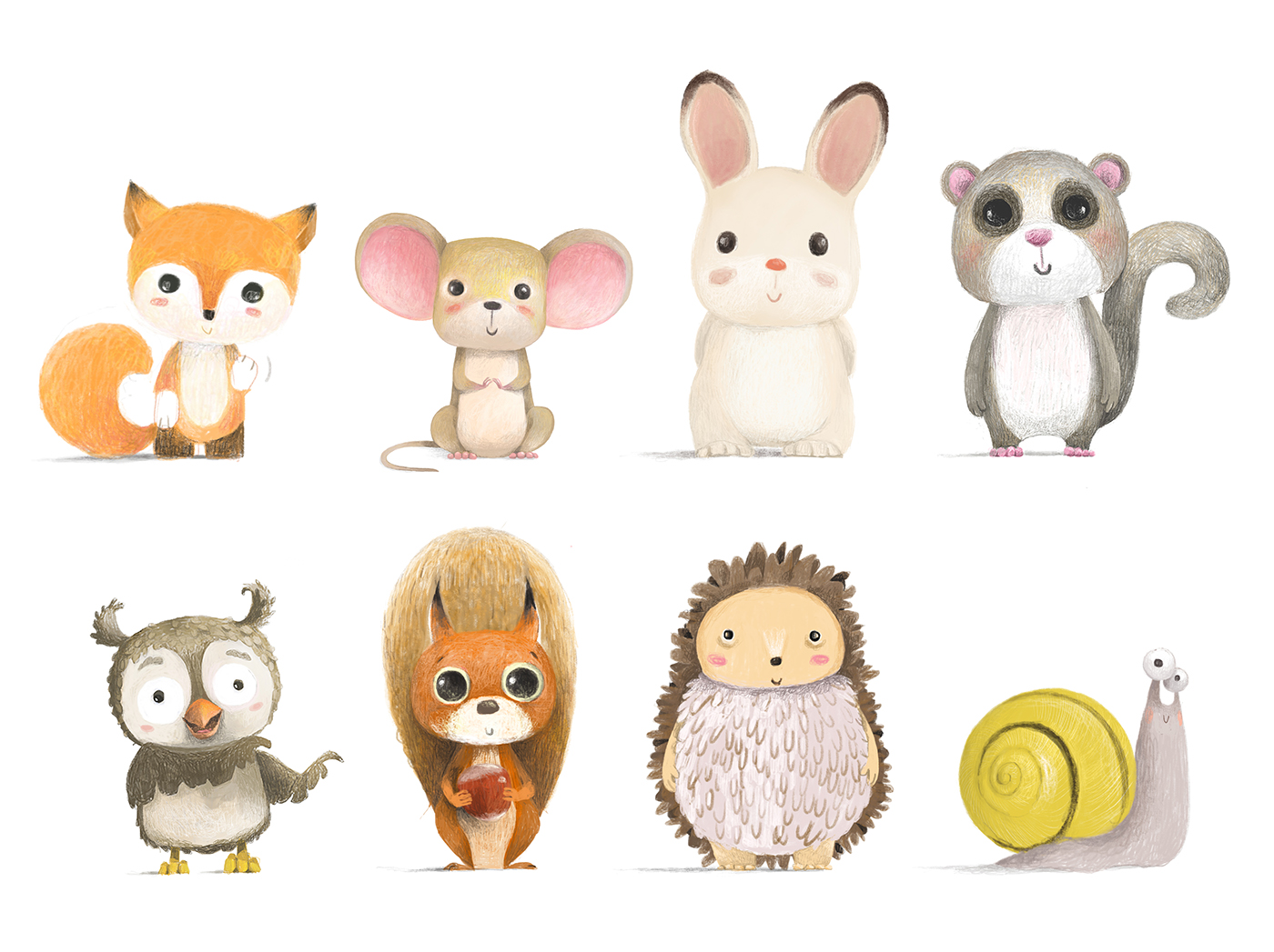 Mr. Lion & his friends, character design by Marko Rop - Ego - AlterEgo