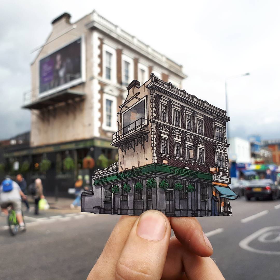 Cut-out ink and pen illustrations by Maxwell Tilse - Ego - AlterEgo