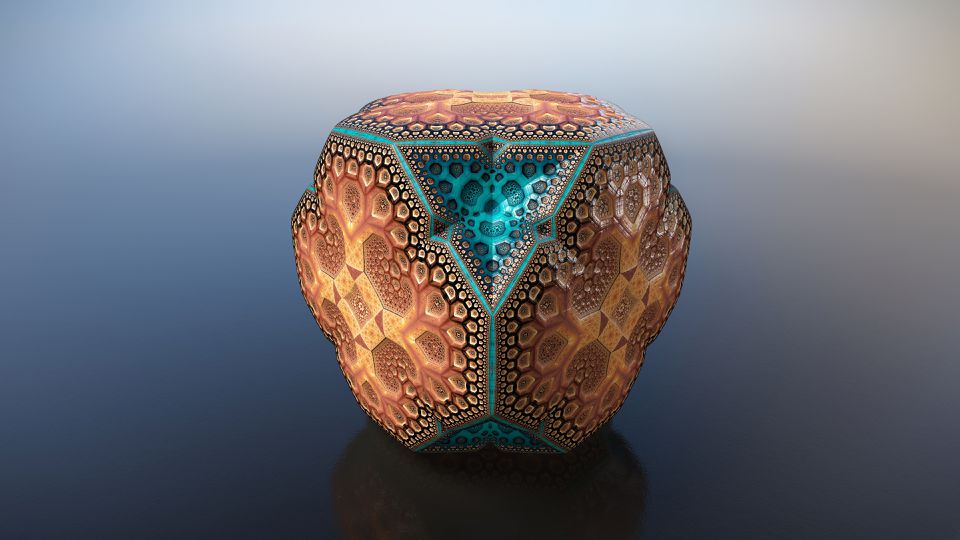 Hyper-realistic Fabergé Fractals by Tom Beddard - Ego - AlterEgo