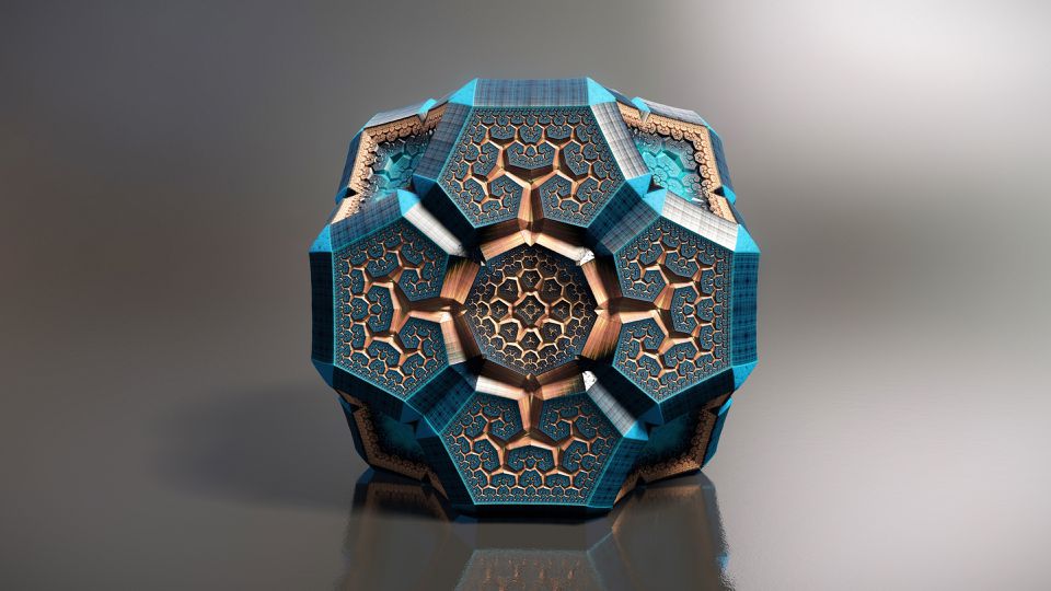 Hyper-realistic Fabergé Fractals by Tom Beddard - Ego - AlterEgo
