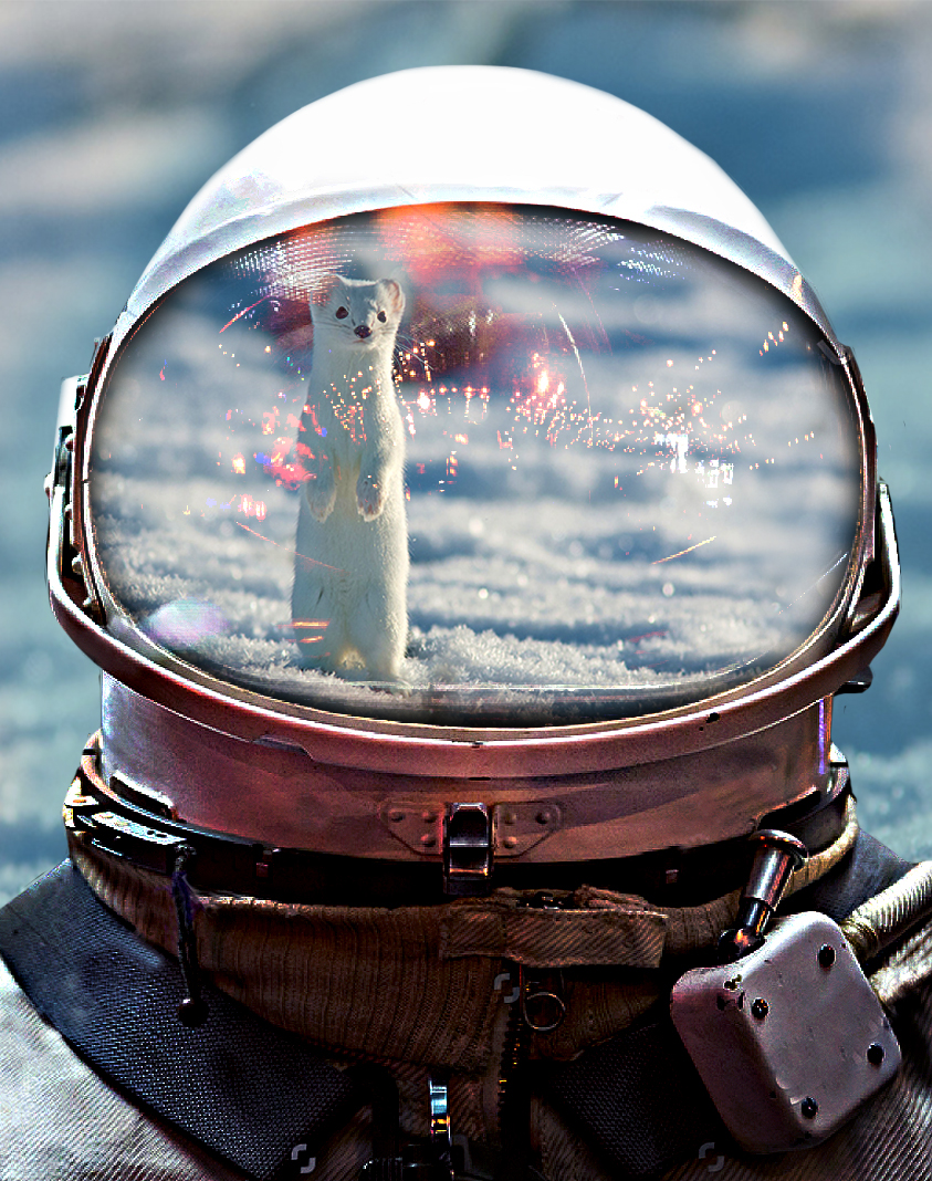 Astronaut series by Evgenia Kvasova - Ego - AlterEgo