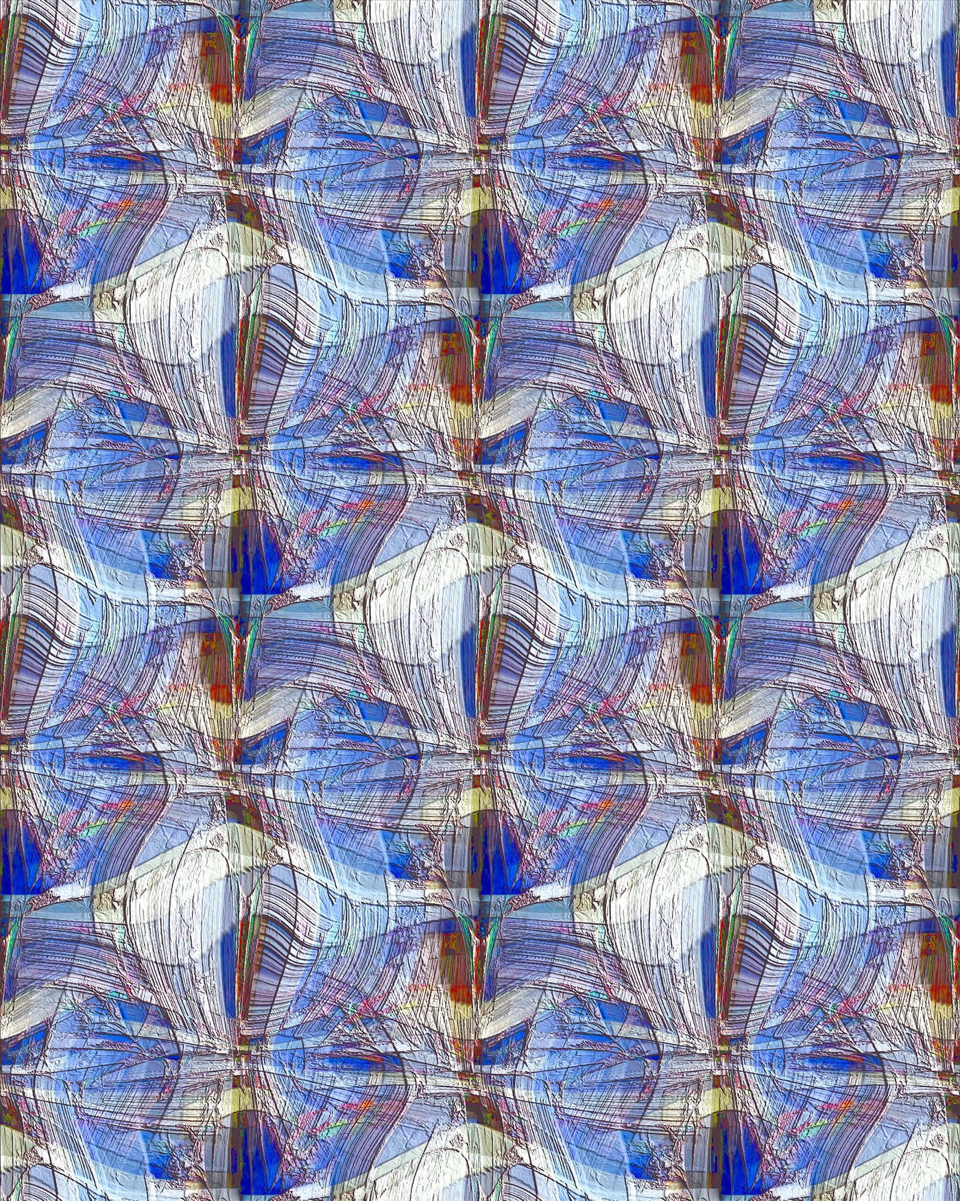 Textile designs by Philip Teague - Ego - AlterEgo