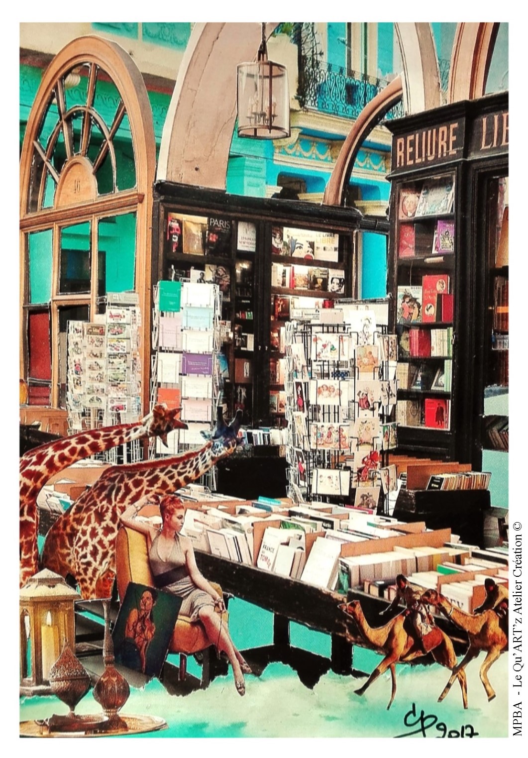 “Romans & Mots insolites”, illustration by Marie-Pierre Berne Ageron ...