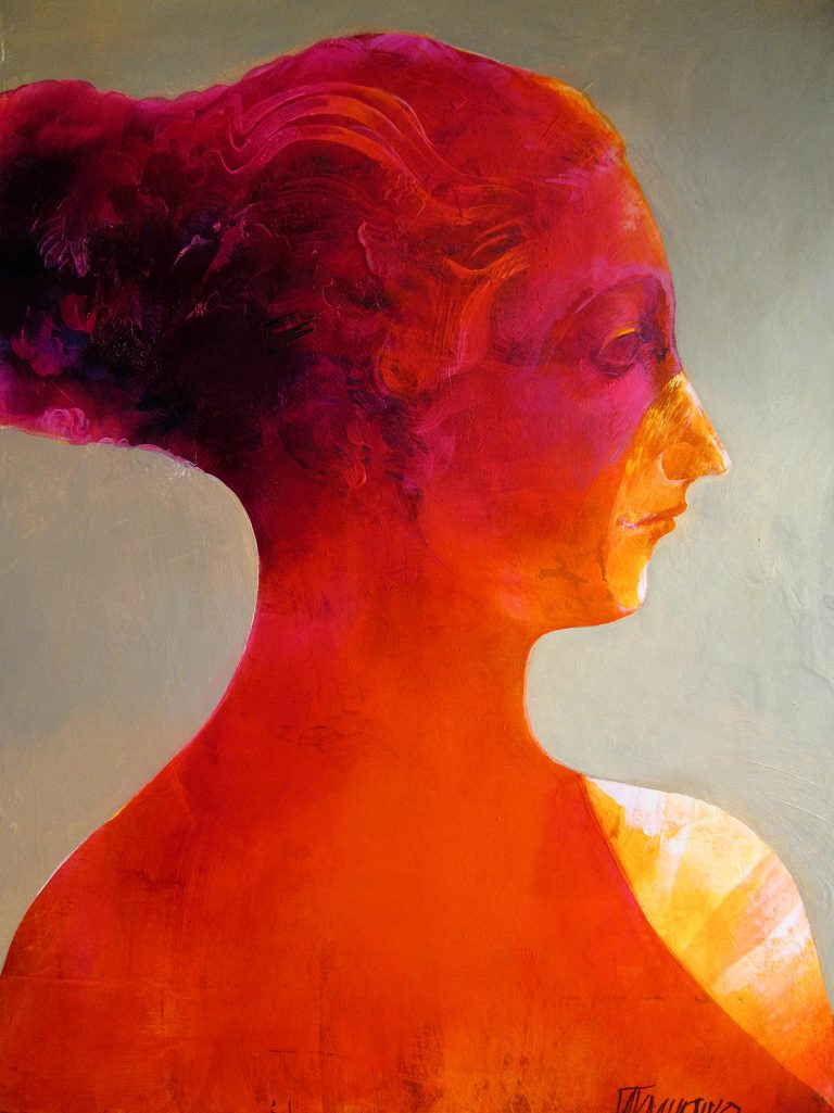 Painting by Victor Tkachenko - Ego - AlterEgo