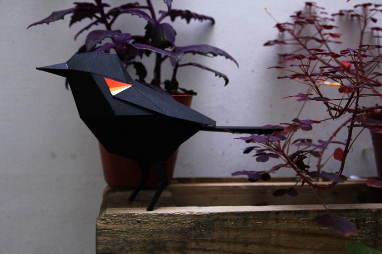 Paper birds, paper art by Estudio Guardabosques - Ego - AlterEgo