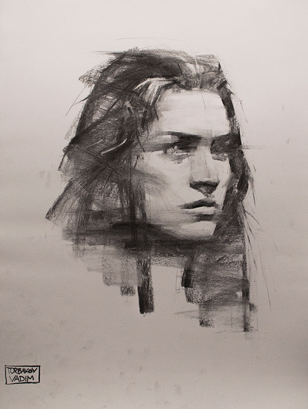 Expressive drawing portraits by Vadim Torbakov - Ego - AlterEgo