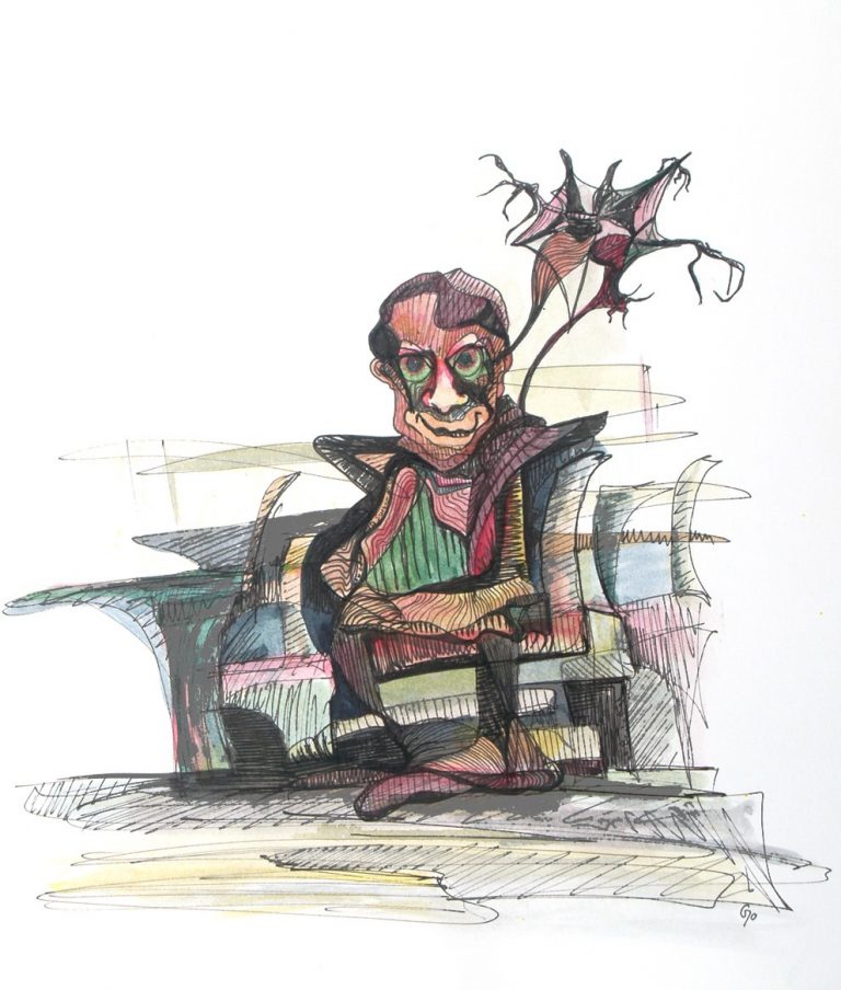 Illustration by Orsolya Gyorffy - Ego - AlterEgo