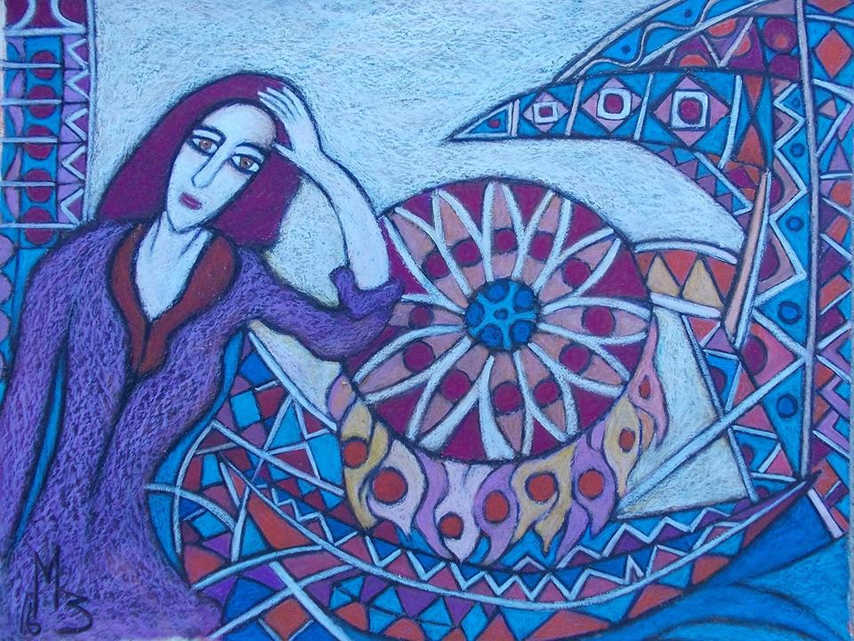 Mahmoud Zayed, paintings - Ego - AlterEgo