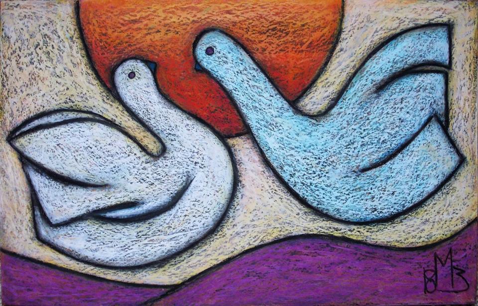 Mahmoud Zayed, paintings - Ego - AlterEgo