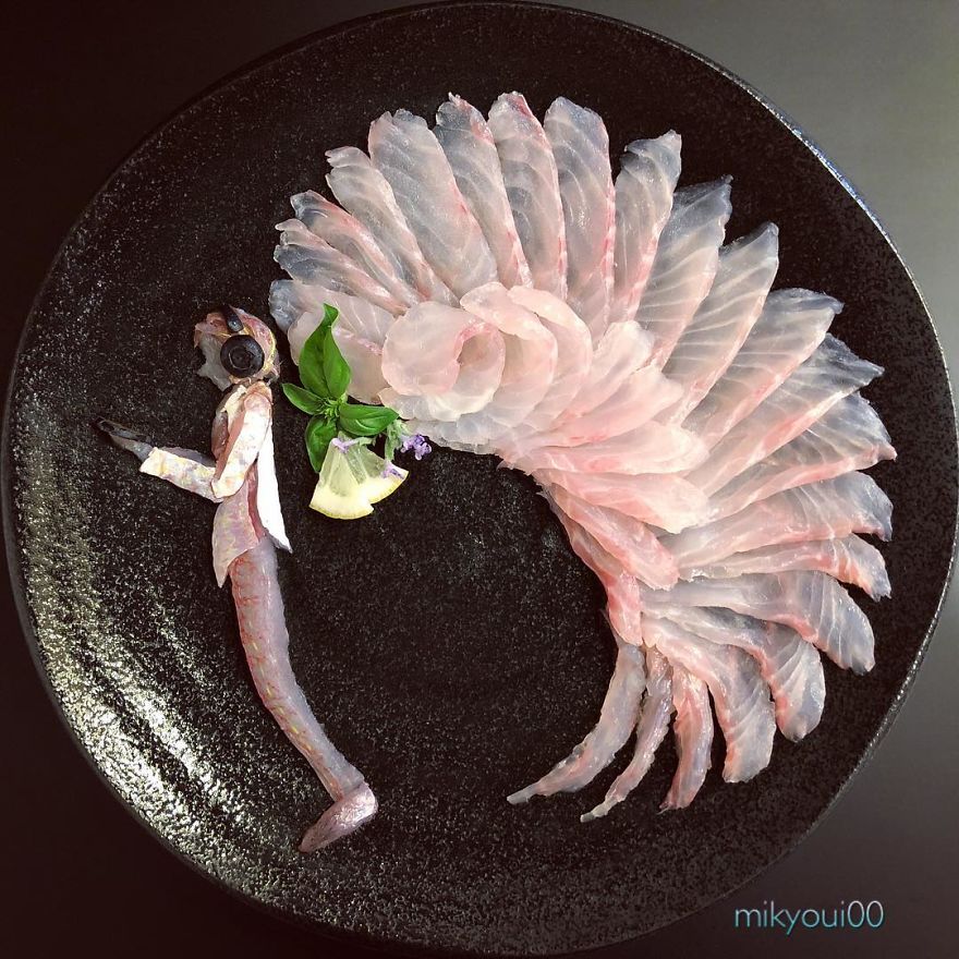 Incredible food art from raw fish and other edible ingredients - Ego ...