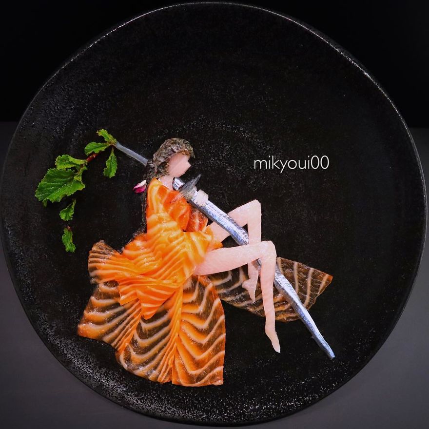 Incredible food art from raw fish and other edible ingredients - Ego ...