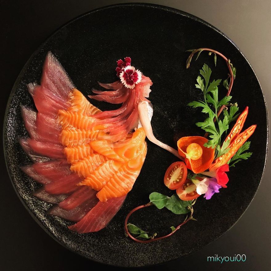 Incredible food art from raw fish and other edible ingredients - Ego ...