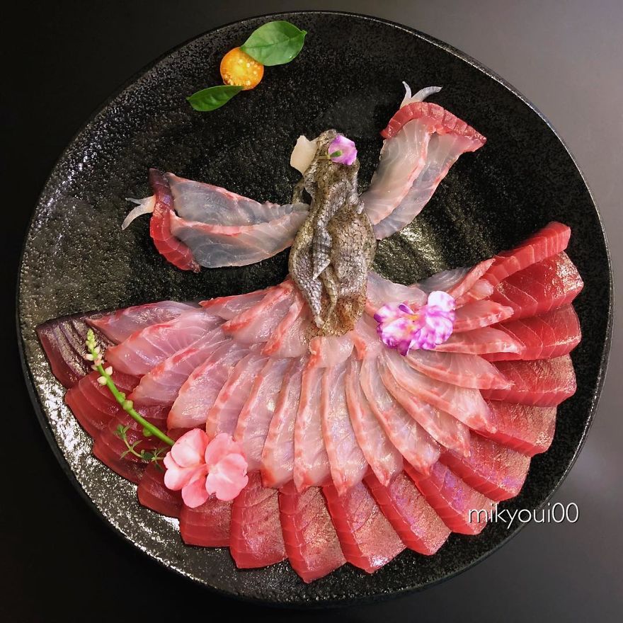 Incredible food art from raw fish and other edible ingredients - Ego ...