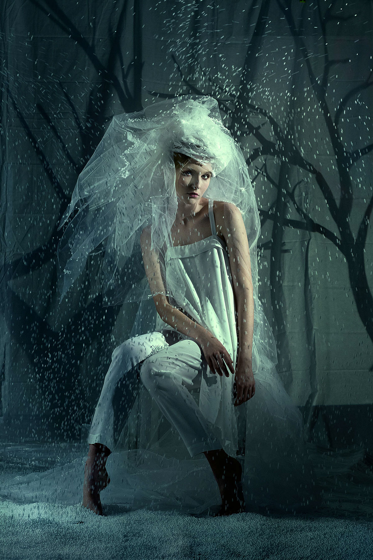 Snow shadows, photography by Silvia Sasso - Ego - AlterEgo